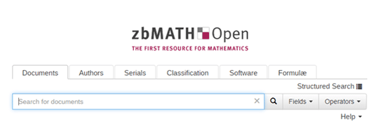 מאגר המידע בתחום המתמטיקה zbMATH Open זמין כמאגר פתוח | עולם המידע
